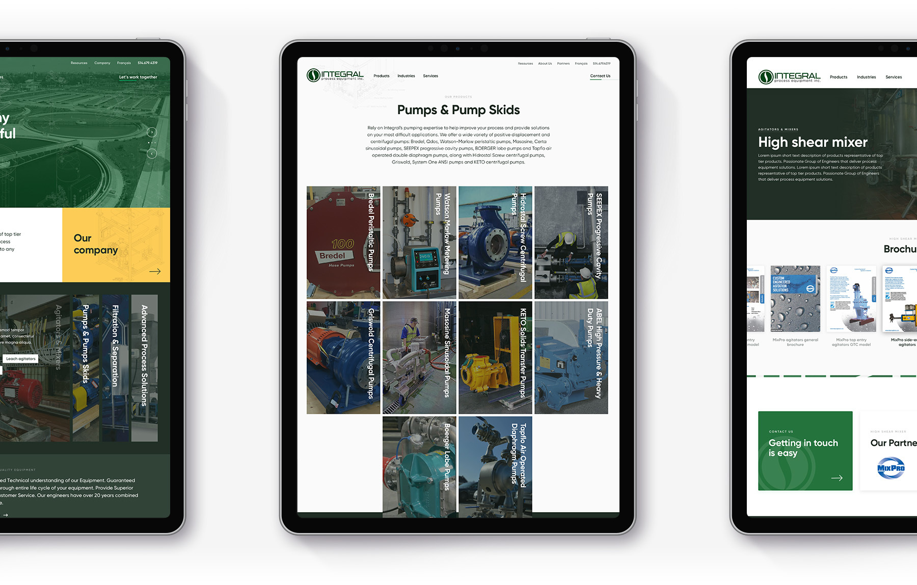 Integral Process Equipment - Website Redesign | CappStudio™